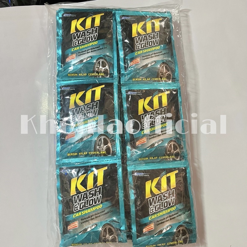 Jual KIT WASH & GLOW SACHET CAR SHAMPOO ISI 24 PCS | Shopee Indonesia