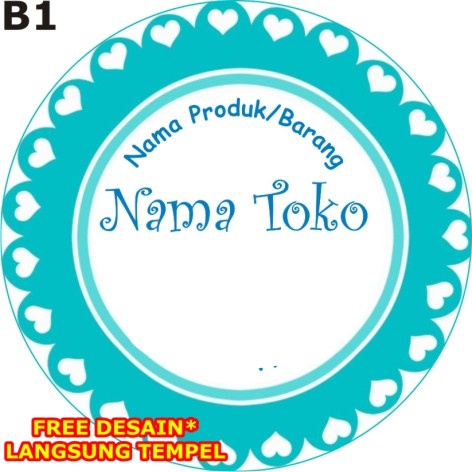 Jual STIKER BULAT ISI 26 | STIKER PRODUK | STIKER KEMASAN | STIKER ...
