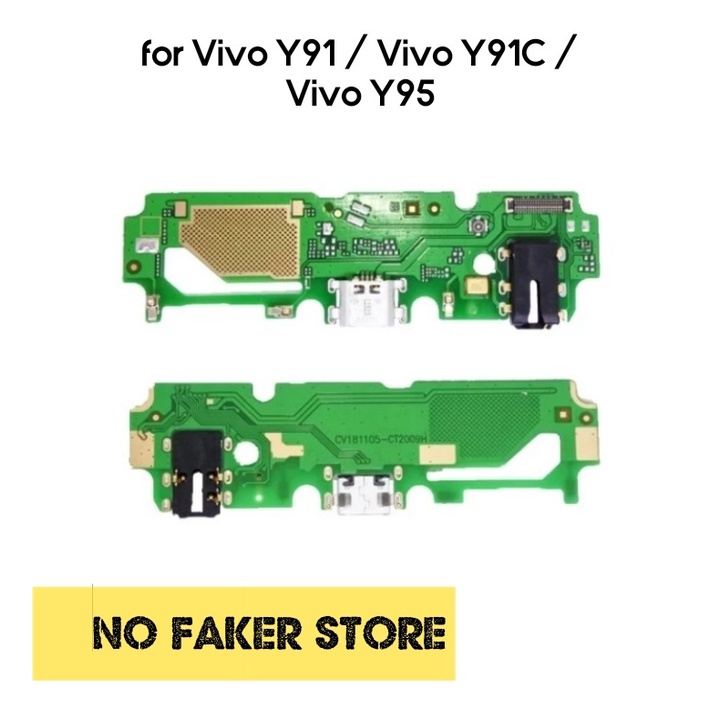 Jual Flexibel Konektor Charger Vivo Y91 / Y91C | Pcb / Papan Cas Vivo ...