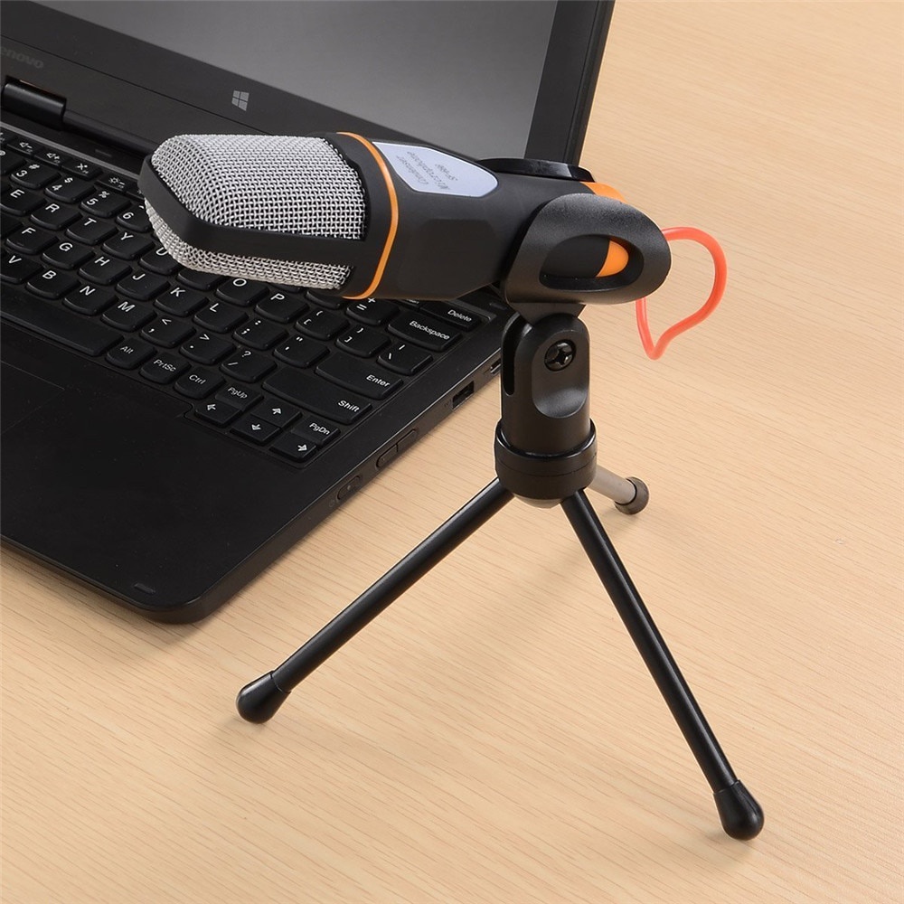 Jual COD Mic Condenser Minimalis Tripod Microphone Mik Suara Vokal ...