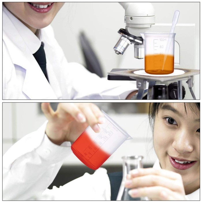 Jual Beaker Measuring Cup Plastik Gelas Takar Lab Gelas Ukur Cairan ...