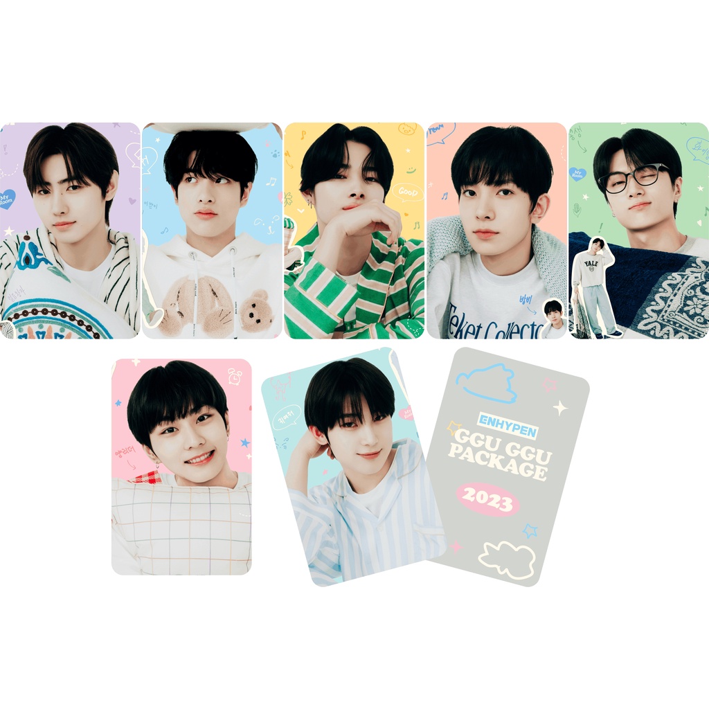 Jual PHOTOCARD ENHYPEN GGU GGU PACKAGE FANMADE Ready Stock | Shopee Indonesia