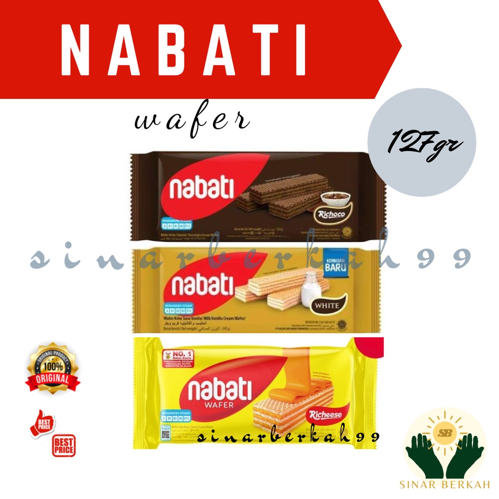 Jual Nabati Wafer 127 Gram | Shopee Indonesia