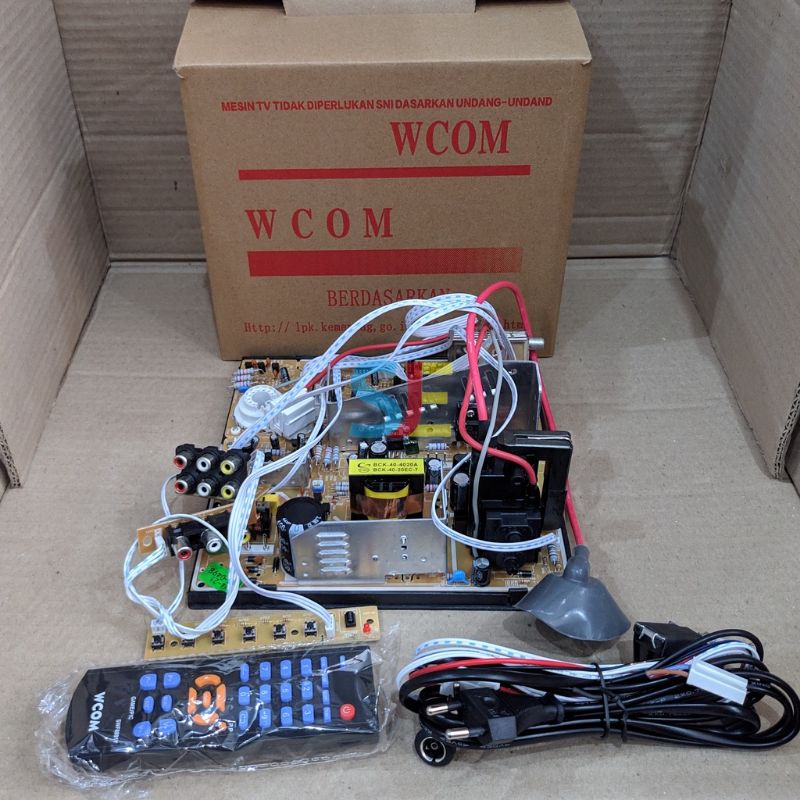 Jual Mesin TV Tabung 21 Inch WCOM RAYDEN Mesintv.com by wansonic ...