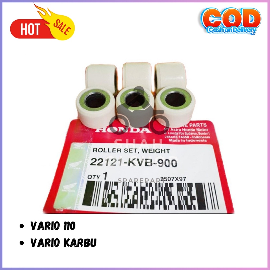 Jual ROLLER VARIO 110 KARBU VARIO 110 TECHNO CBS BeAT FI SCOOPY FI ...