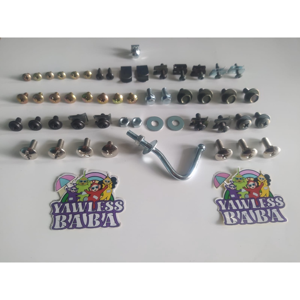 Jual Baut Baud Full Body Supra Lama / Supra Fit Lama | Shopee Indonesia