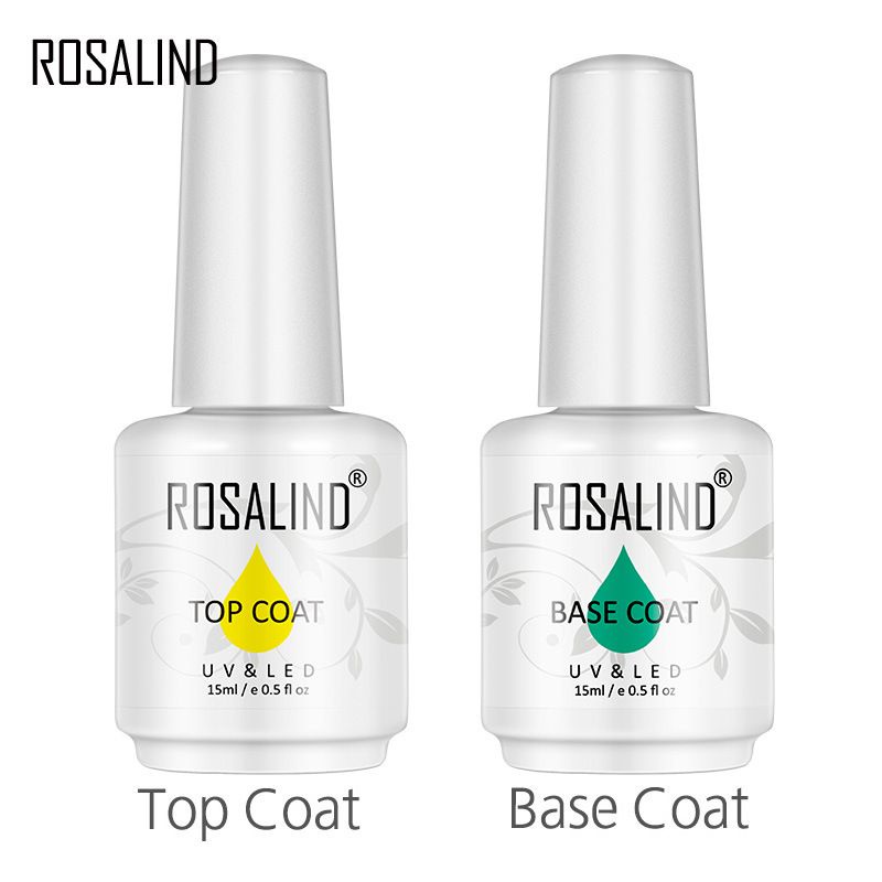 Jual 15ML ROSALIND TOP COAT DAN BASE COAT | Shopee Indonesia