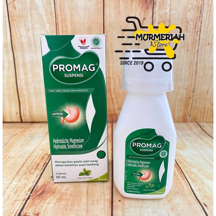 Jual PROMAG Botol 60 ml suspensi - Syrup Cair untuk Maag, Lambung ...