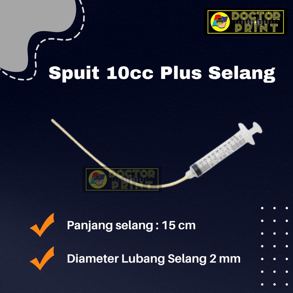 Jual Spuit 10cc + Selang Syringe + Selang 10cc Suntikan 10ml | Shopee ...