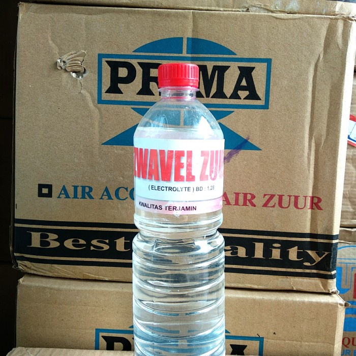 Jual air aki keras air accu air zuur 1Liter | Shopee Indonesia