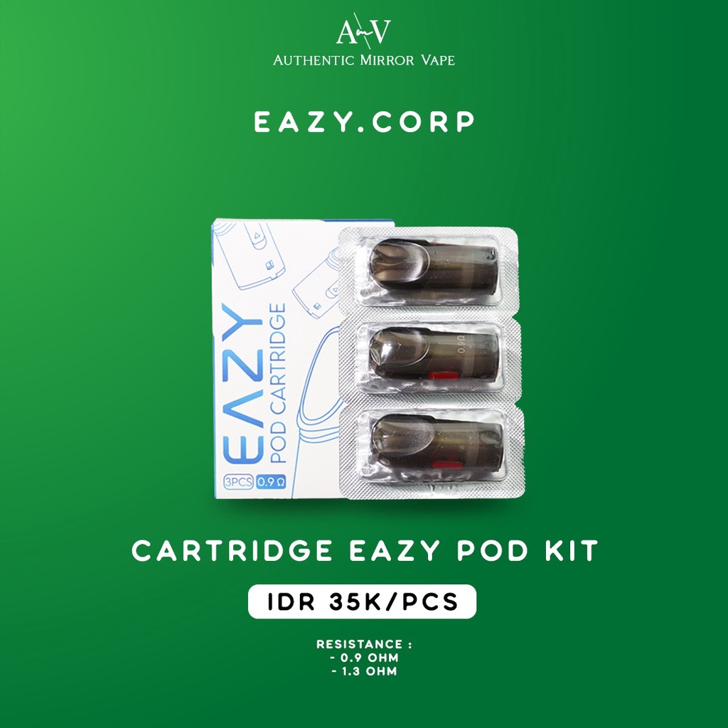 Jual Cartridge Eazy Pod 100 Authentic By Eazy Corp Cc Shopee Indonesia