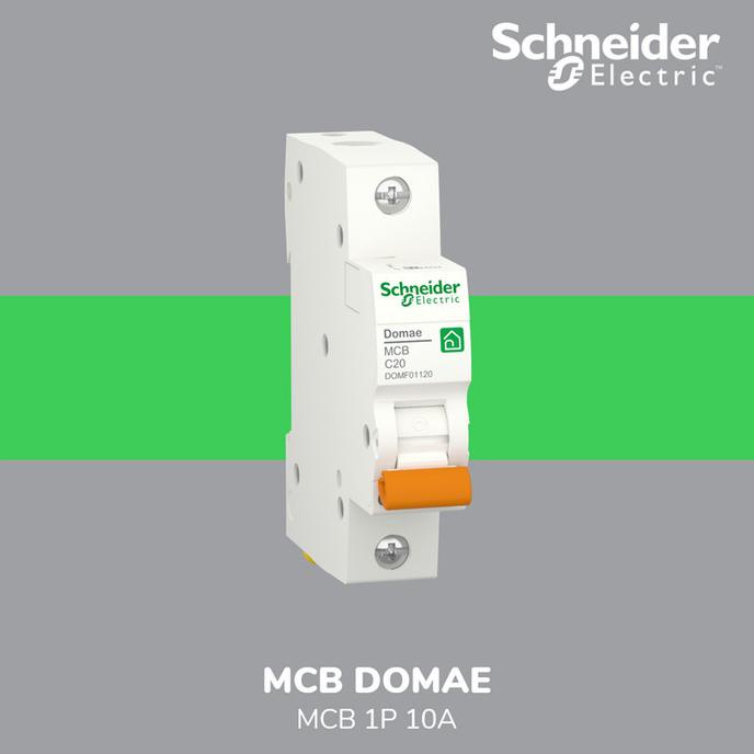 Jual Schneider Electric NEW DOMAE MCB - 1P 10A - DOMF01110 | Shopee Indonesia