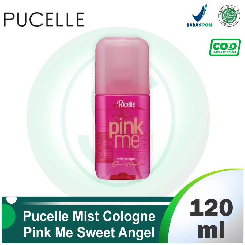 Jual Pucelle Mist Cologne Pink Me Sweet Angel 120ml | Shopee Indonesia