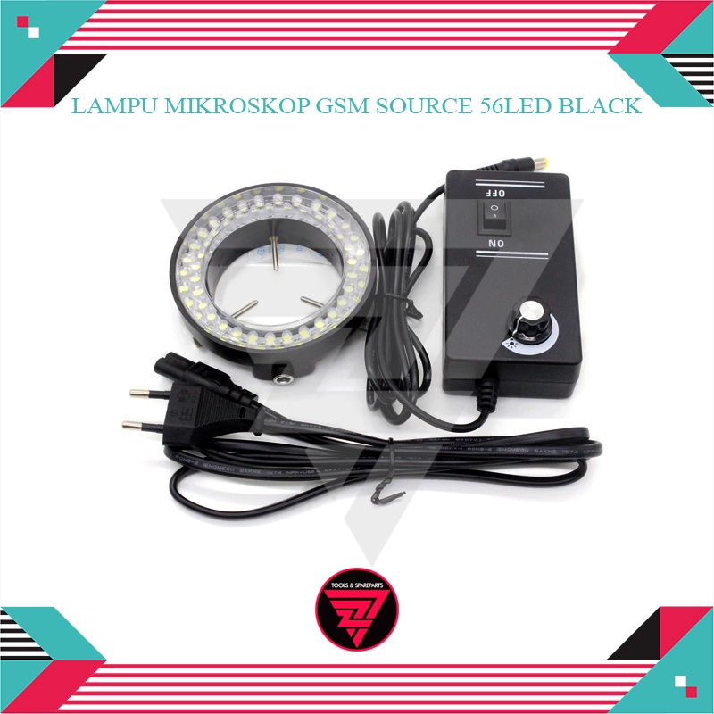 Jual Lampu Mikroskop Gsm Source 56 LED / 56LED Black | Shopee Indonesia