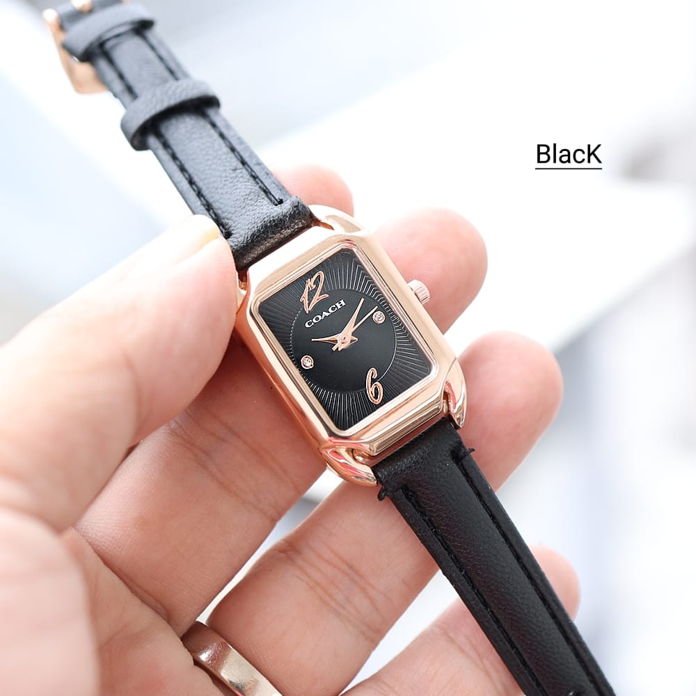 Jual Jam Tangan Wanita Coach Strap Kulit Premium Terbaru 645 Tanggal ...