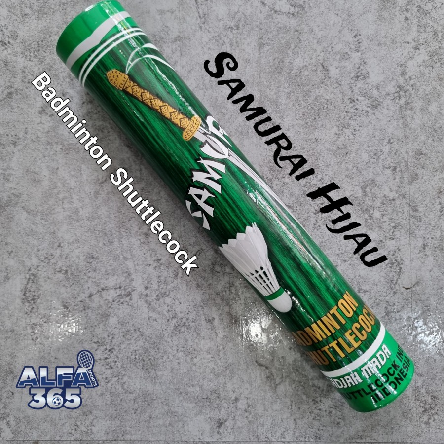 Jual Shuttlecock / Kok Samurai Hijau - Original Gadjah Mada - Gajah ...