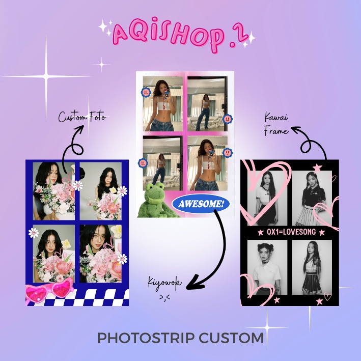 Jual SEHARI JADI PHOTOSTRIP 4 KOTAK CUSTOM CETAK FOTO SNPASHOT PHOTOBOX ...