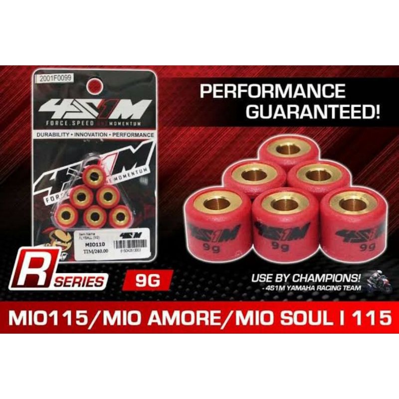 Jual Roller 4S1M 9gr Original Thailand Mio J, Mio GT, Fino FI, Soul GT ...
