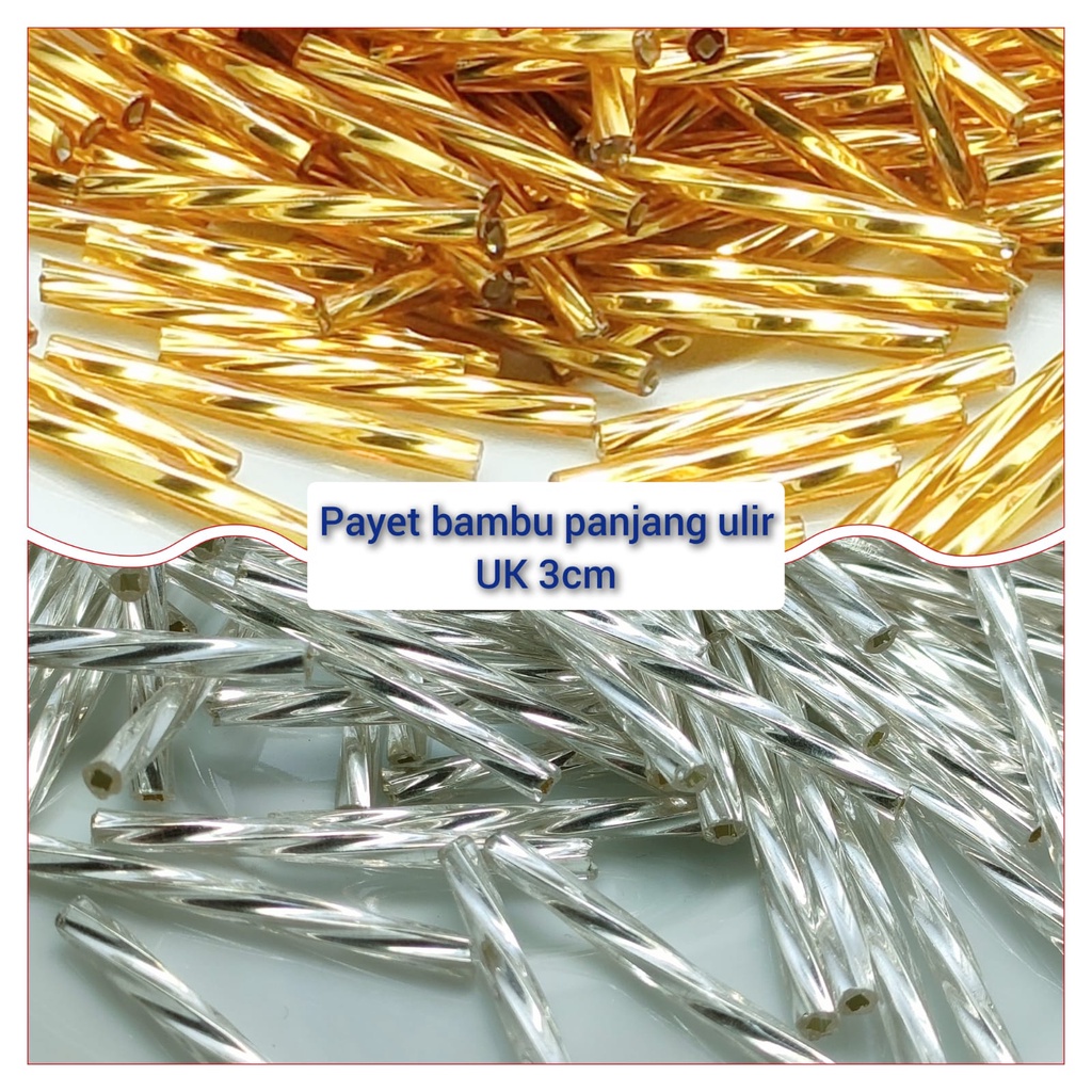 Jual payet bambu ulir pelintir panjang jepang ukuran 3cm per lusin ...