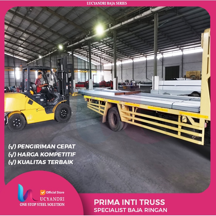 Jual Baja Ringan Prima Inti Truss 0.35 MM x 6 M Ready Stock Baja Reng ...
