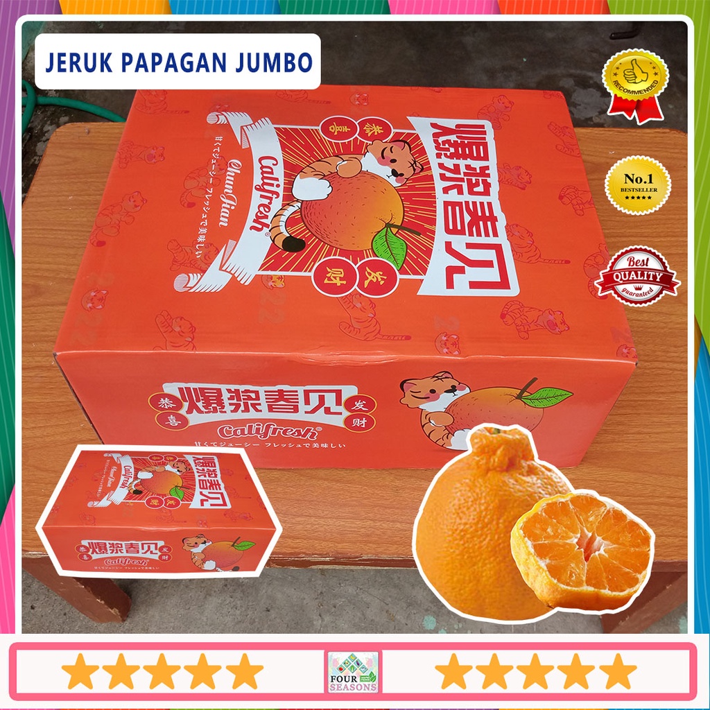 Jual [RAJA JERUK] JERUK PAPAGAN MANIS JUMBO 1 BOX SUPER | Shopee Indonesia