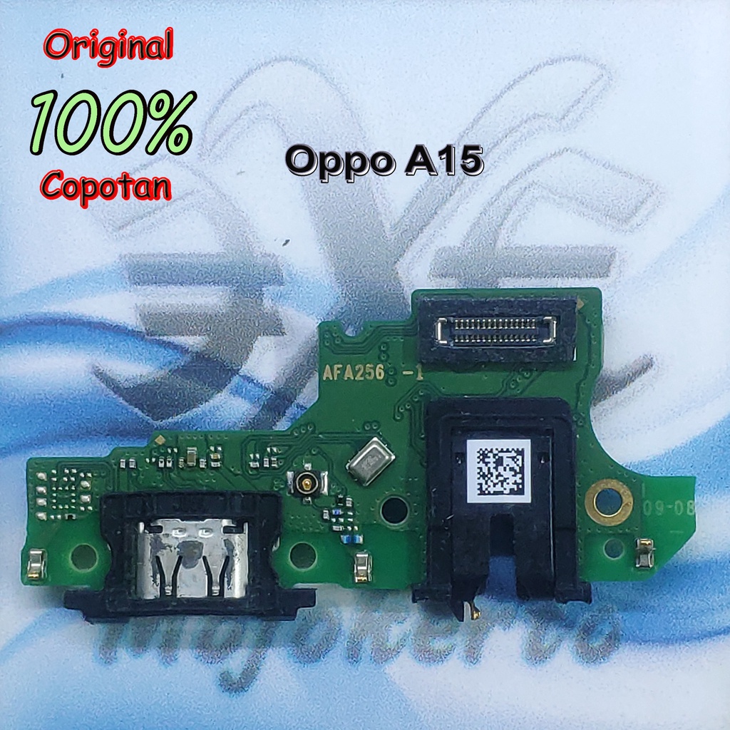 Jual Oppo A15 Papan konektor cas / PCB UI board charger mesin bawah ...