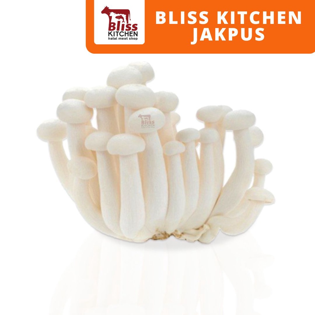 Jual Jamur Shimeji Putih / ShImeji White Mushroom /Hokto Bunapi Fresh ...