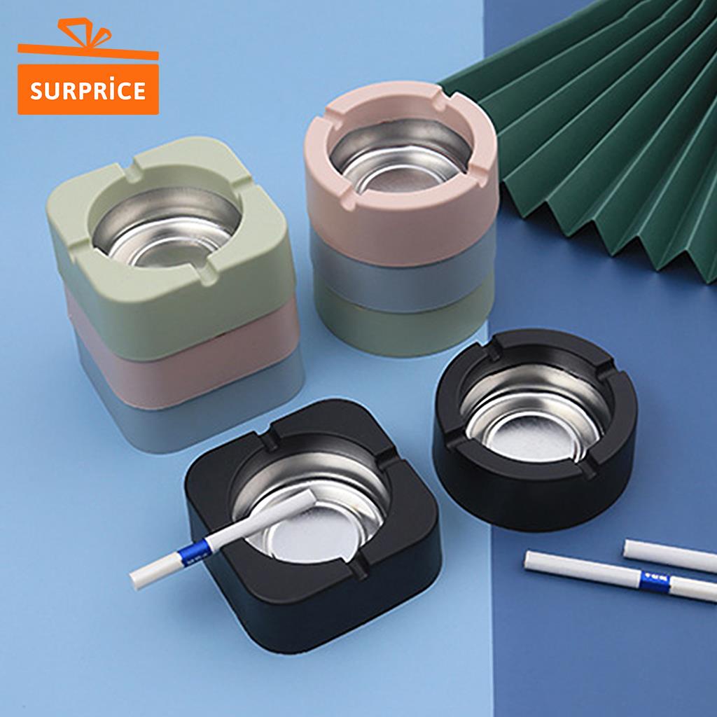 Jual SGS Asbak Rokok Ash Tray Stainless Steel / Asbak Rokok Persegi ...