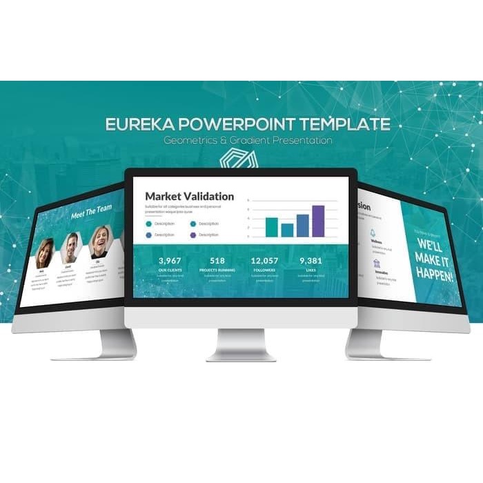 Jual Presentasi Eureka Powerpoint Template ppt pptx | Shopee Indonesia