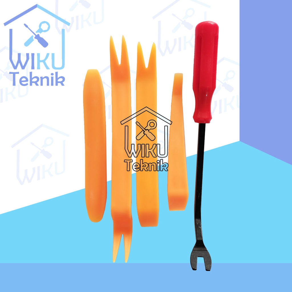 Jual WIKU Alat Congkel Plastik Set 4pcs / Pembuka Body Mobil 1 set ...