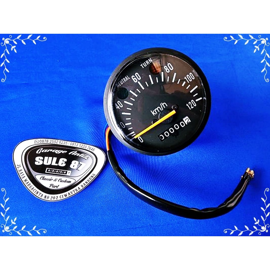 Jual speedometer honda cb 100 honda xl 100 honda 90z honda kustom universal speedo spidometer ...