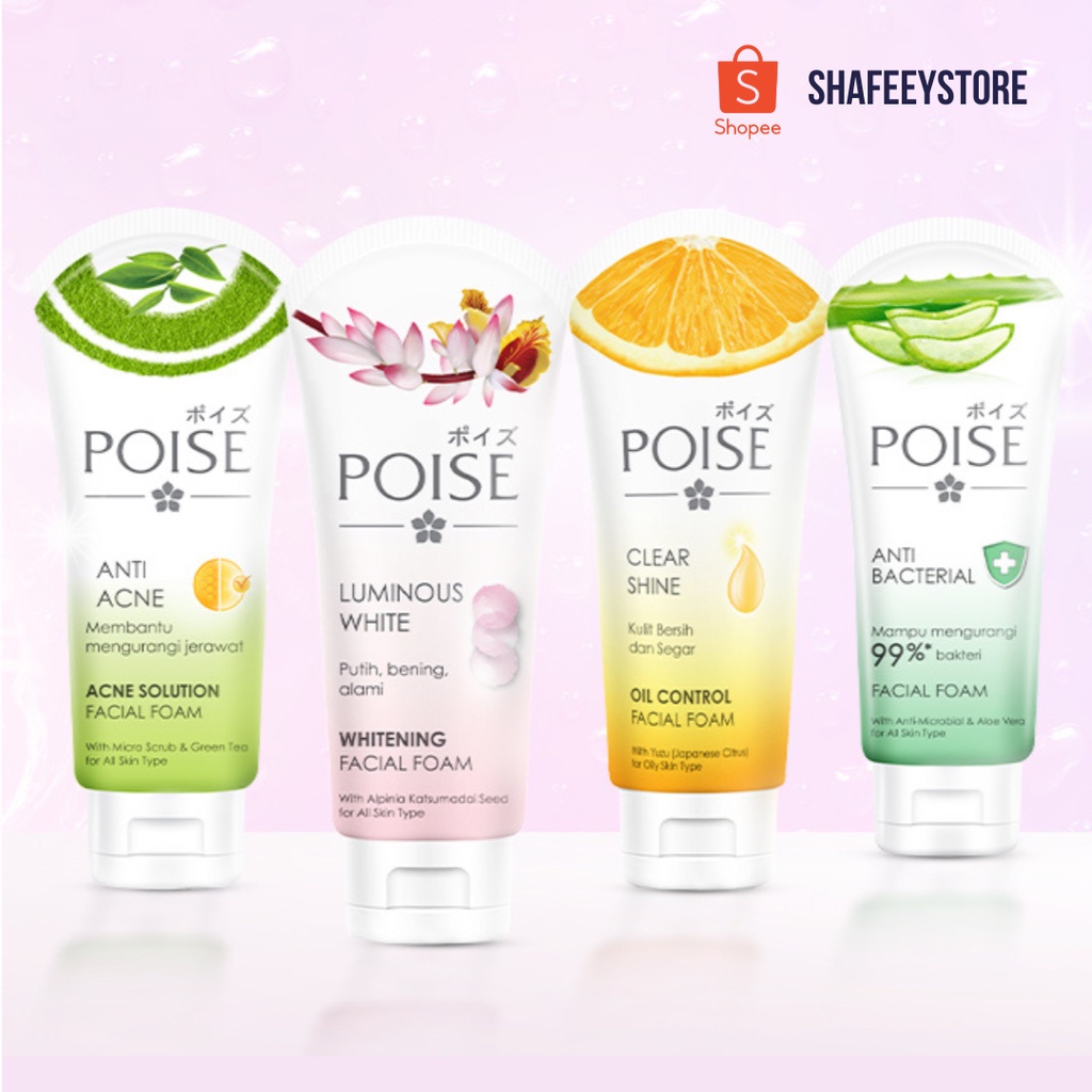 Jual Poise facial wash 100 ml | Shopee Indonesia