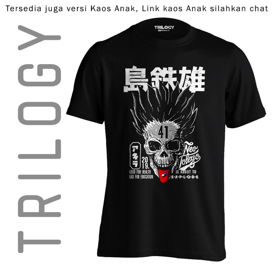 Jual TRILOGY DTF 0070 - AKIRA - TETSUO - Kaos Premium - Anime | Shopee ...