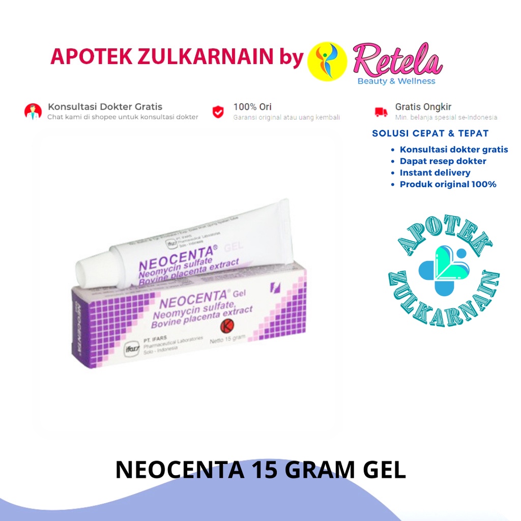 Jual Neocenta Gel 15Gr | Shopee Indonesia