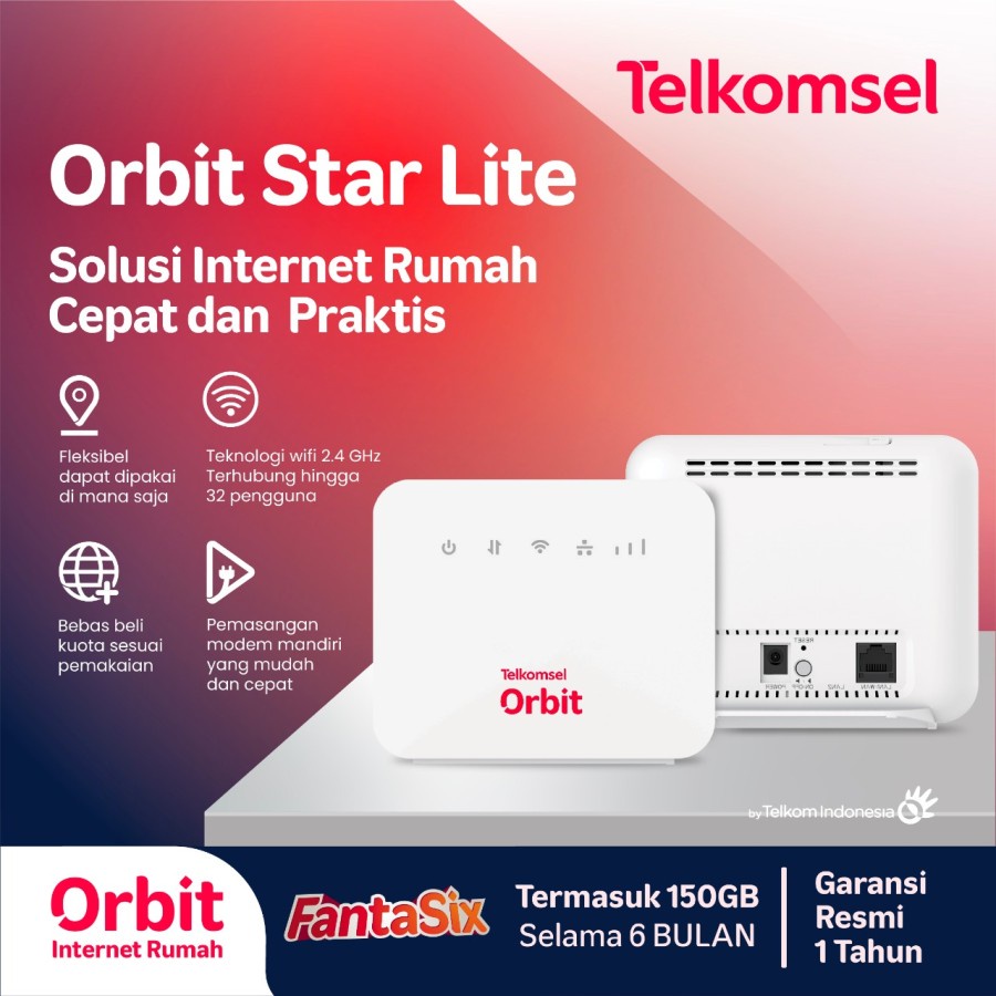 Jual PP Modem Router WiFi Telkomsel Orbit Panyambung Konektor Conector ...