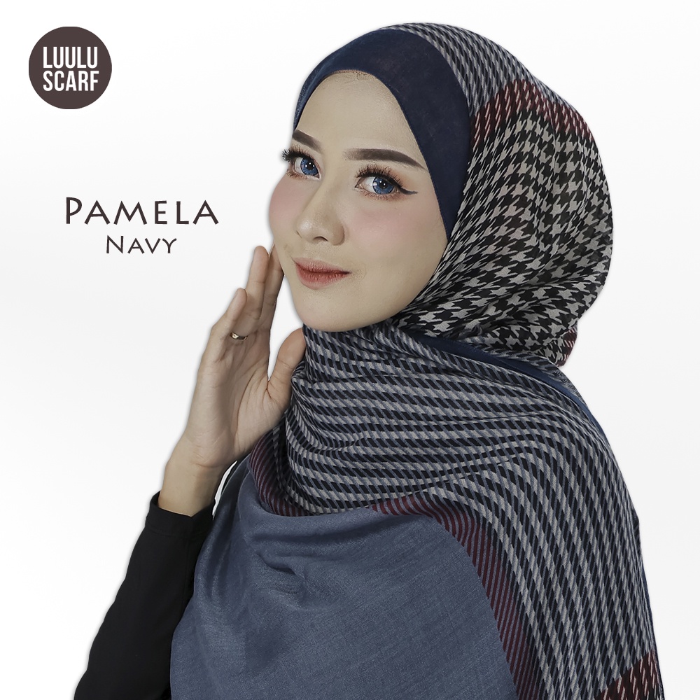 Jual PAMELA - by Luulu Scarf - Pashmina Motif | Shopee Indonesia