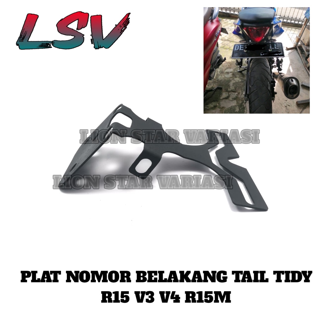 Jual BREKET TAIL TIDY Tailtidy Dudukan Plat No Nomor R15 V3 R15 V4 R15M ...