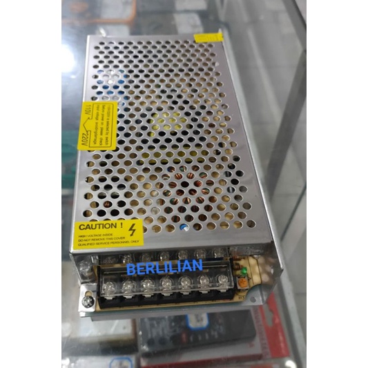 Jual Power Supply DC 12V 10A Model S-120-12 Input AC 110/220V Kualitas ...