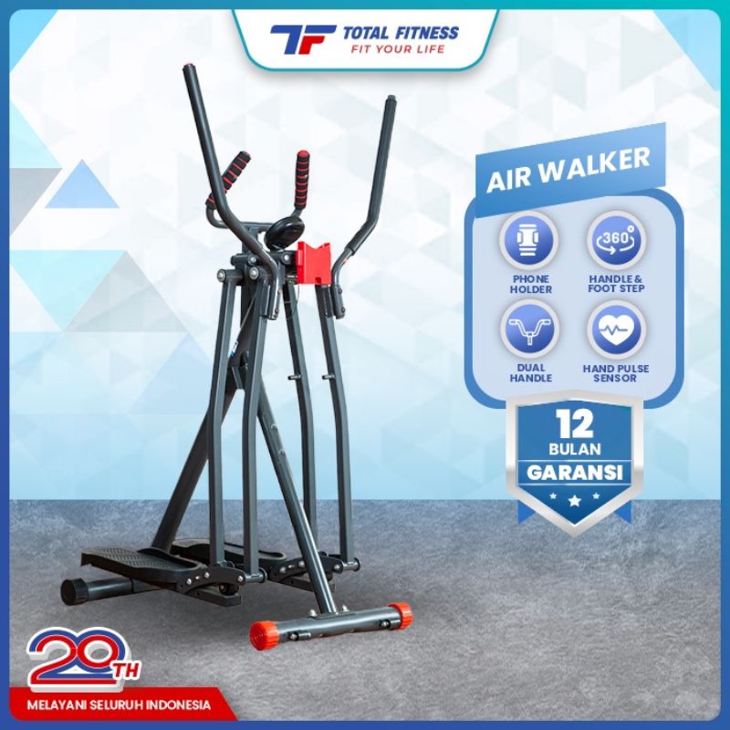 Jual Air Walker Alat fitnes Total Fitnes Sepeda Statis | Shopee Indonesia