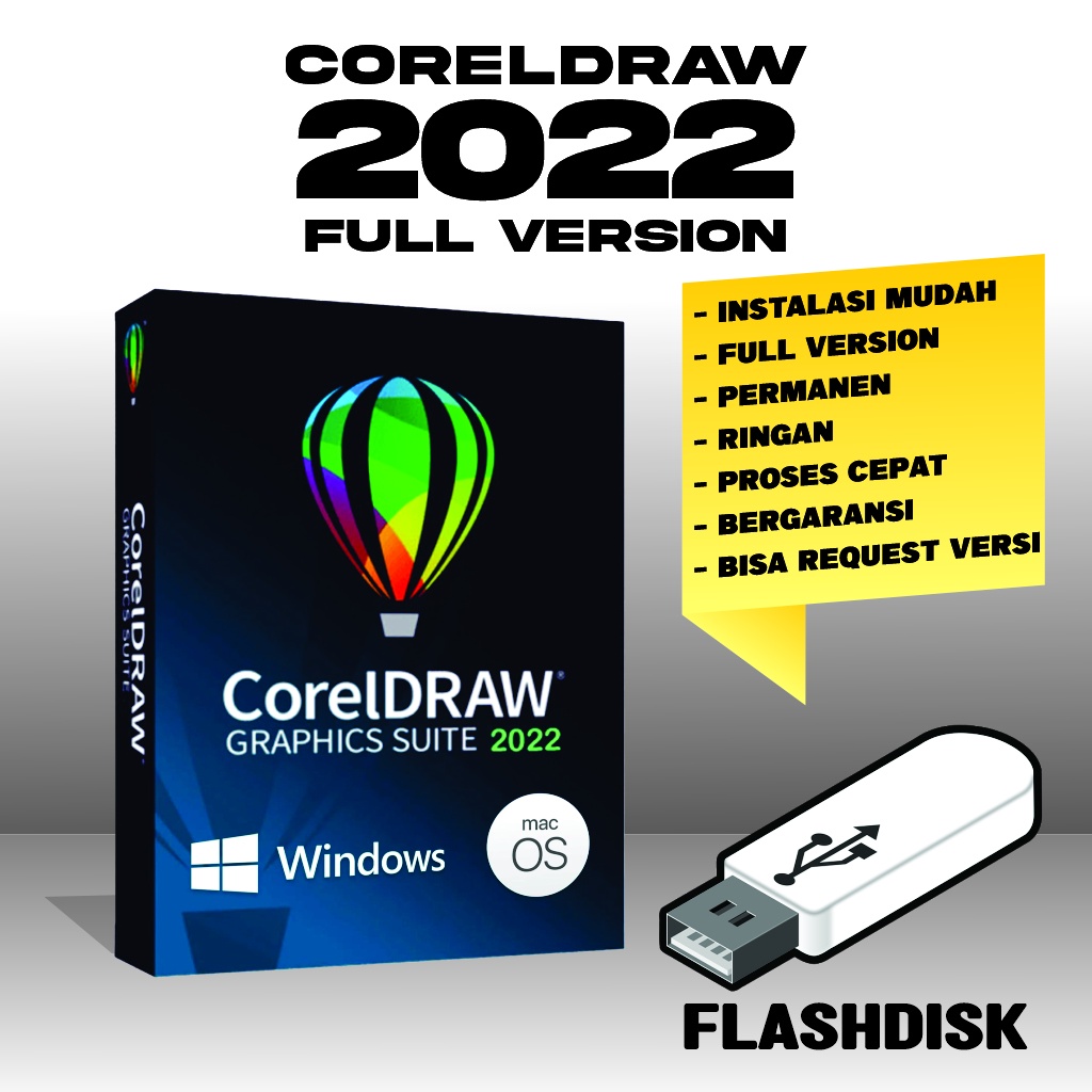 Jual software desain corel draw 2022 | Shopee Indonesia