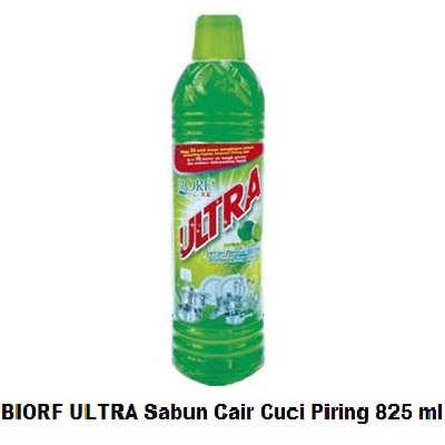 Jual BIORF ULTRA Sabun Cair Cuci Piring 825 ml | Shopee Indonesia