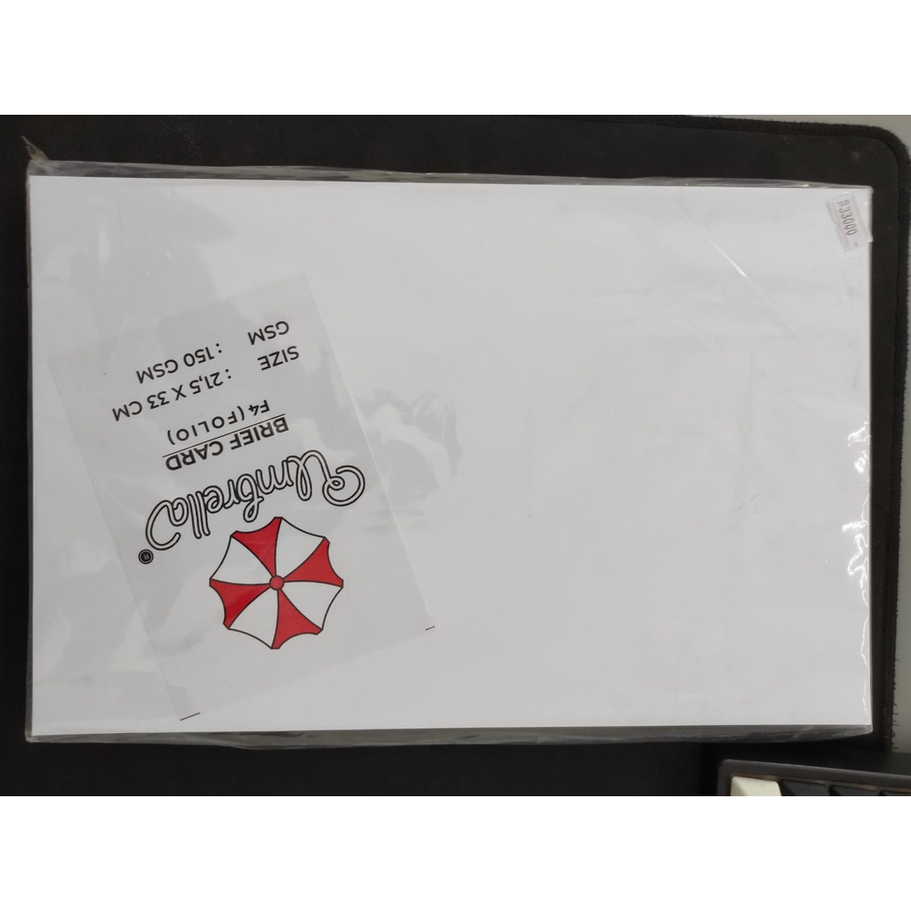 Jual Kertas BC/Breif Card Putih 150gsm - Folio/F4 | Shopee Indonesia