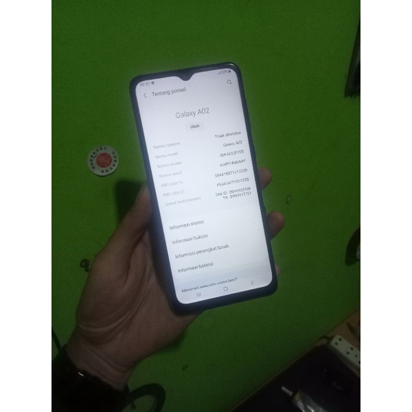 Jual Samsung A02 Minus imei | Shopee Indonesia