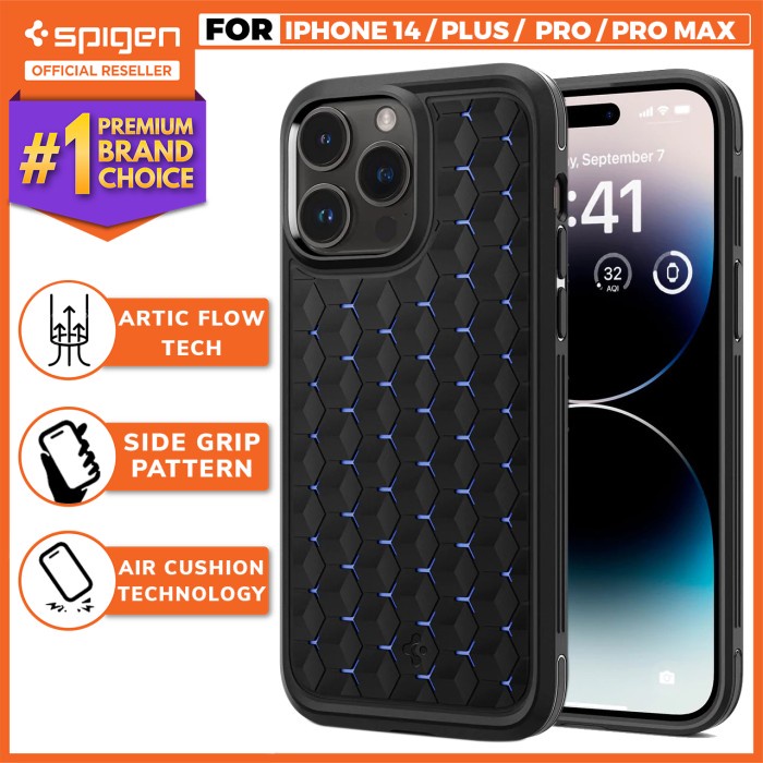 Jual CASE IPHONE 14 PRO MAX PLUS SPIGEN CRYO ARMOR COOLING GAMING ...