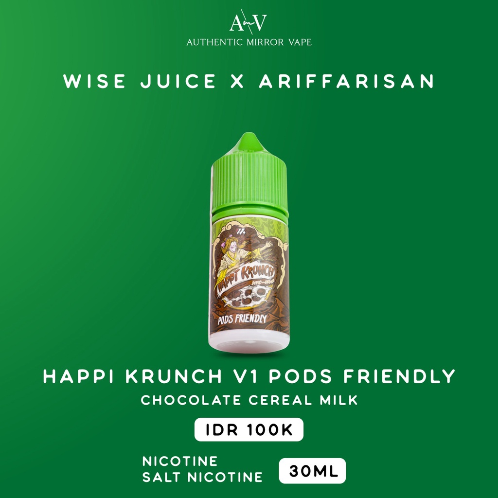 Jual Happi Krunch V1 Pods Friendly by Wise Juice x Ariffarisan - LS ...