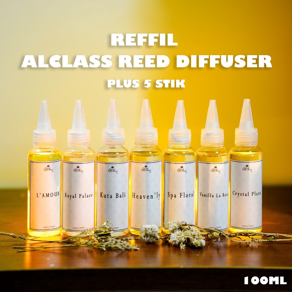 Jual AlClass Parfum Luxury Scent - Reffil Reed Diffuser Premium 100ml ...