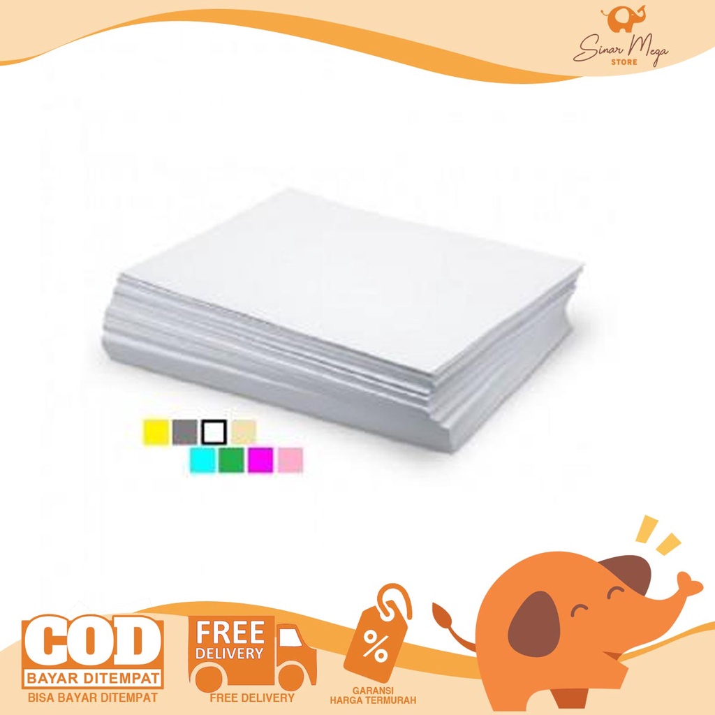 Jual Kertas Concord Tipis Ukuran A5 90gsm Pak / Concorde Paper A5 Tipis ...
