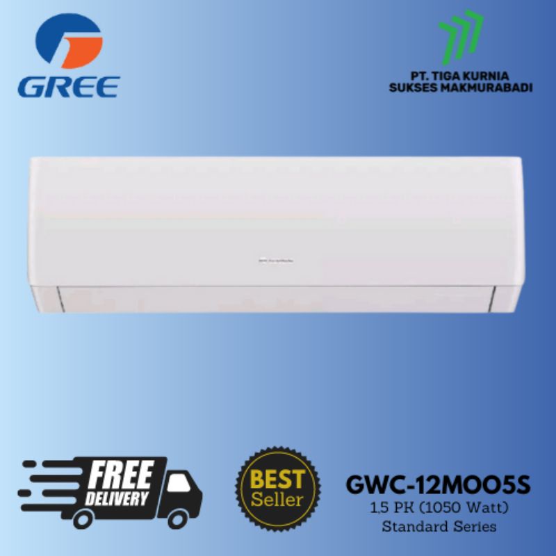 Jual AC Gree 1,5 PK MOO5(S/A) Standard Series (AC Split) | Shopee Indonesia