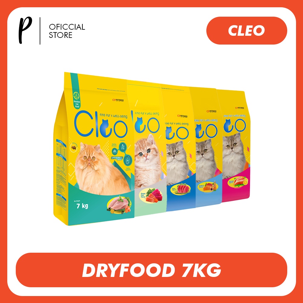 Jual CLEO Makanan Kucing Dewasa/Kitten Kering 7kg | Shopee Indonesia