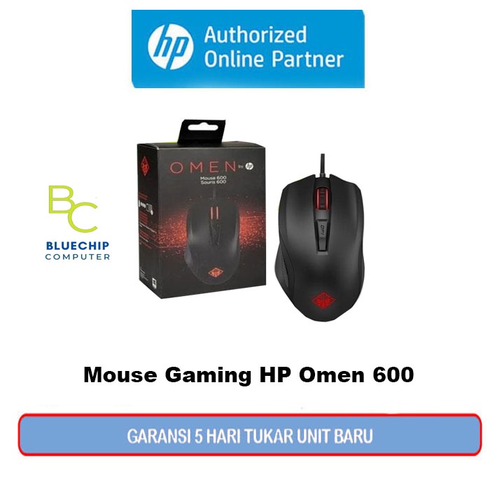 Jual Mouse Gaming HP Omen 600 USB Optical - Original | Shopee Indonesia